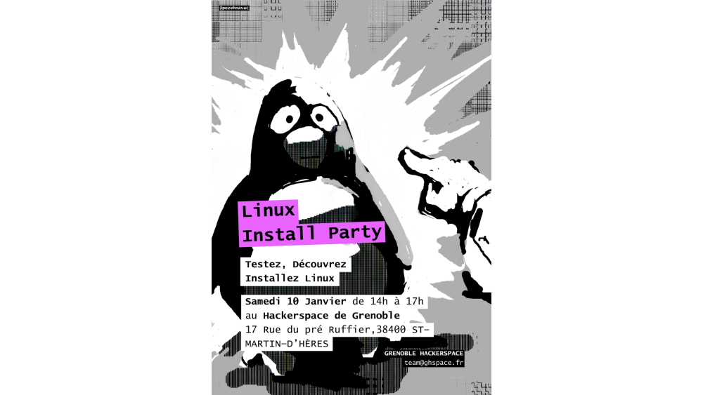Linux install-party (aide pour installer Linux sur votre ordinateur)